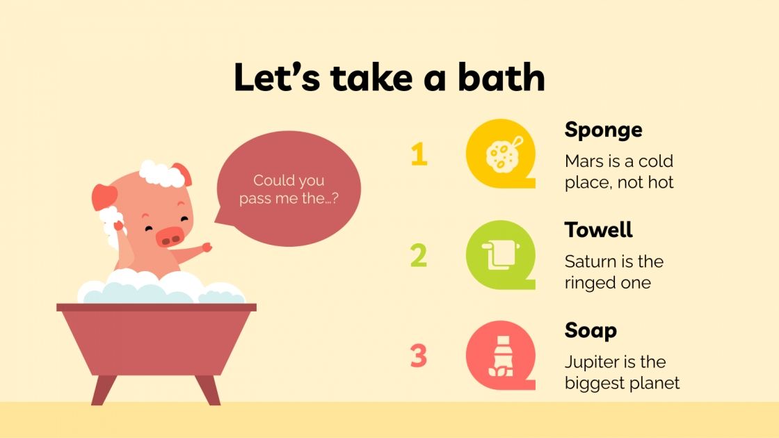 Interactive Pig House for Speech Therapy | Google Slides & PPT