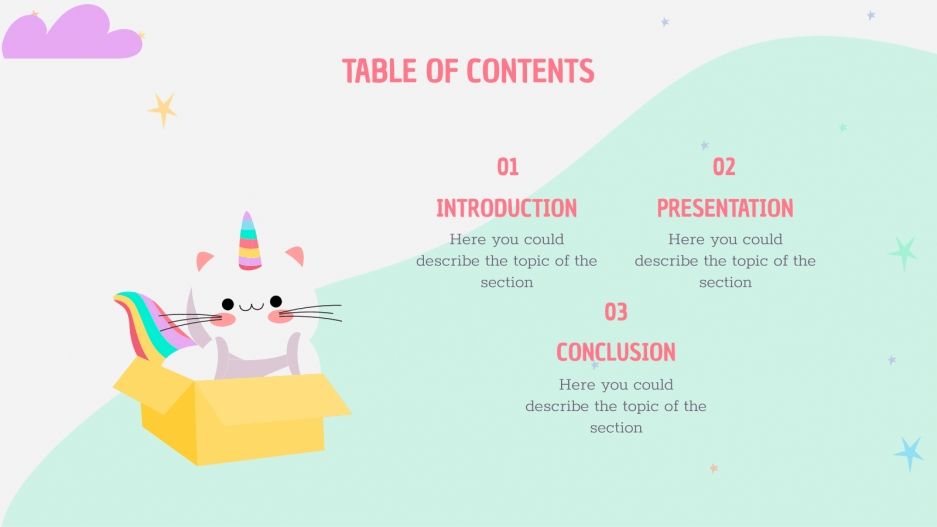 Colorful Fantasy Birthday Google Slides and PowerPoint Template