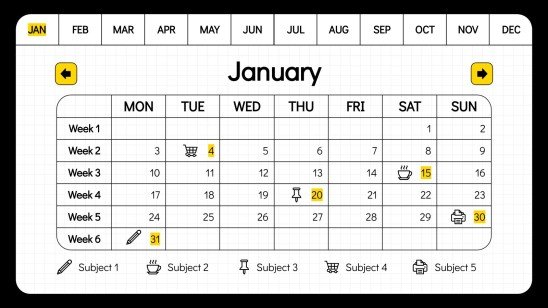 Formal Digital Journal | Google Slides & PowerPoint template