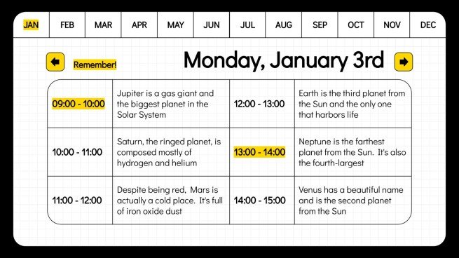 Formal Digital Journal | Google Slides & PowerPoint template
