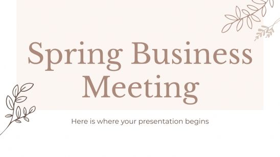 Free Spring Google Slides themes and PowerPoint templates
