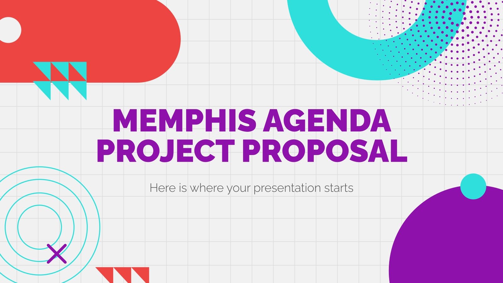 Memphis Agenda Project Proposal Google Slides & PowerPoint