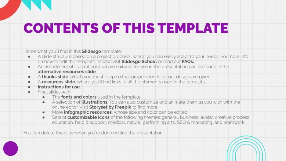 Memphis Agenda Project Proposal Google Slides & PowerPoint