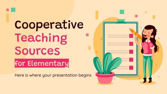 Cooperative Teaching Sources for Elementary