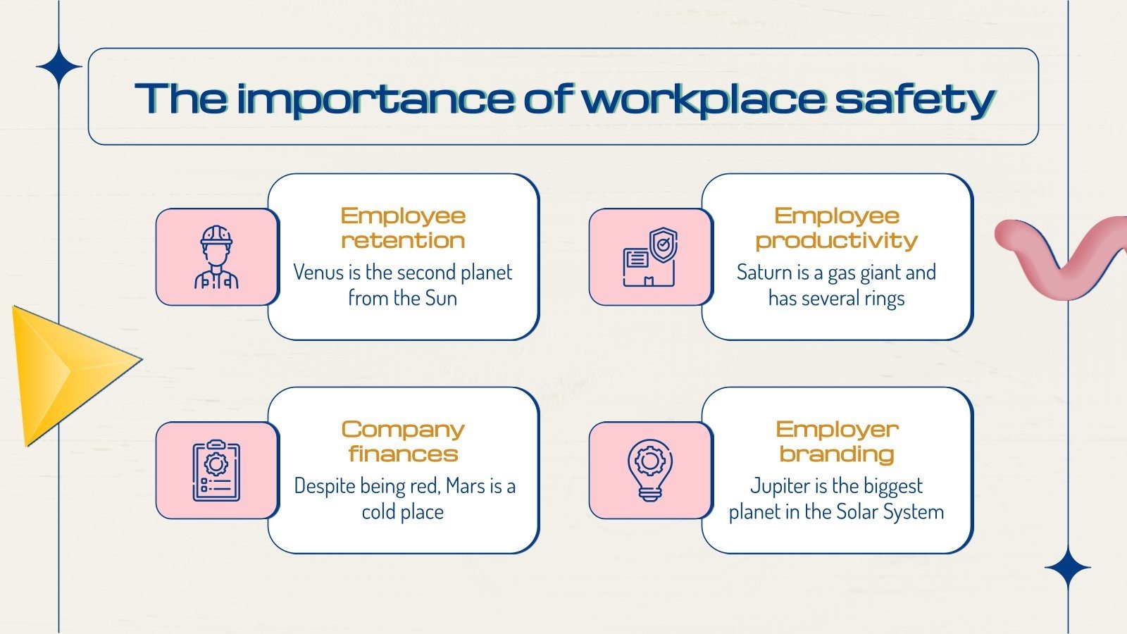 Safety in the Workplace Project Proposal | Google Slides & PPT