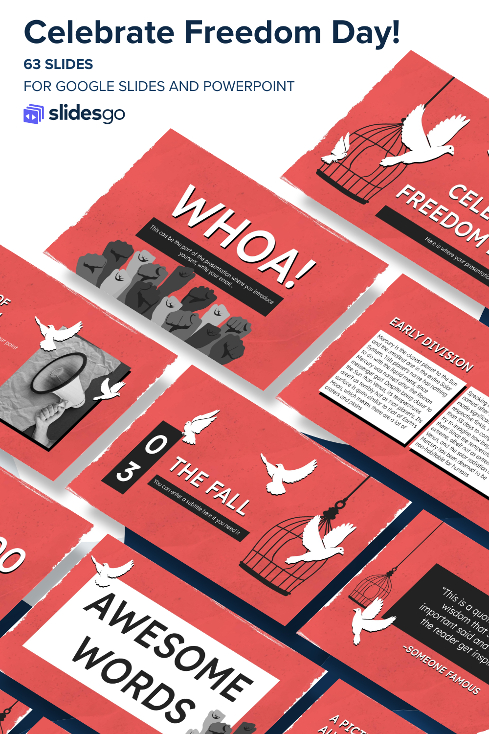 Let's Celebrate Freedom Day! | Google Slides & PowerPoint