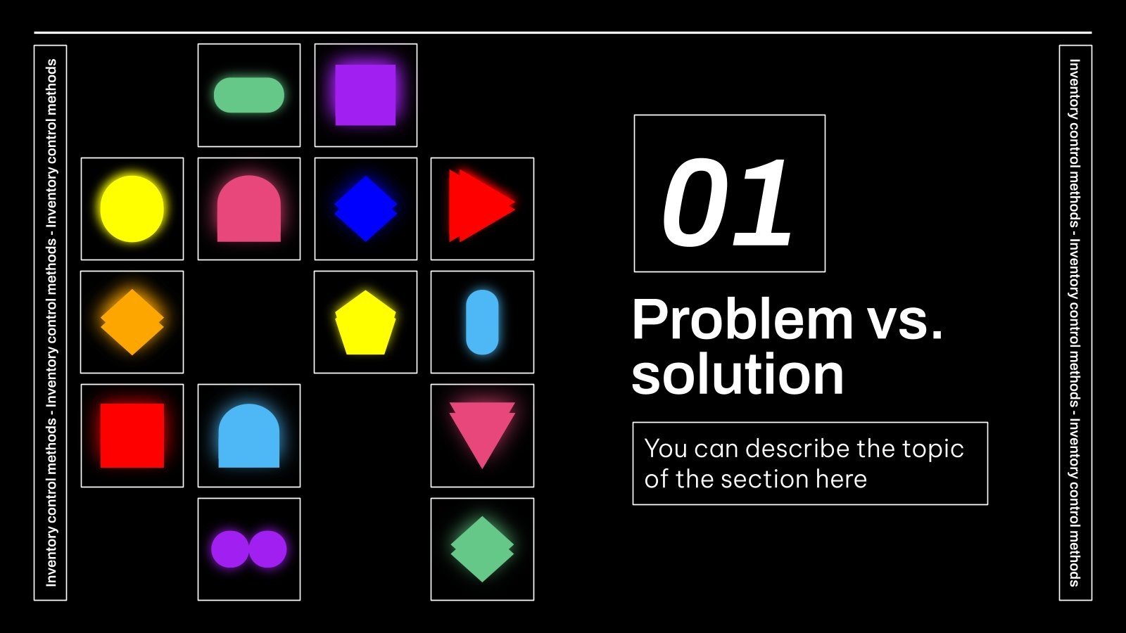 Inventory Control Methods Pitch Deck | Google Slides & PPT