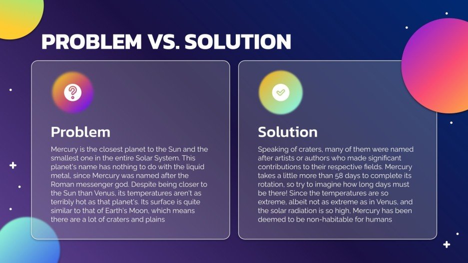 Basic Template: Glassmorphism Style | Google Slides & PPT
