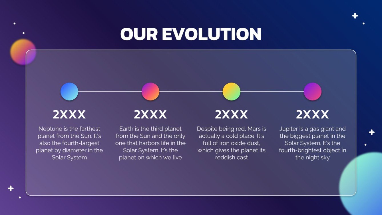 Basic Template: Glassmorphism Style | Google Slides & PPT