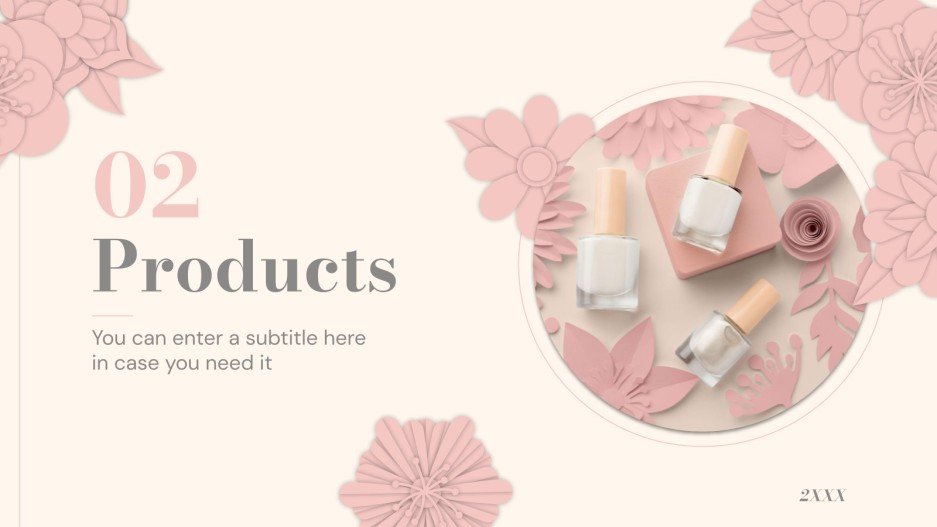 Nail Polish Catalog | Google Slides & PowerPoint