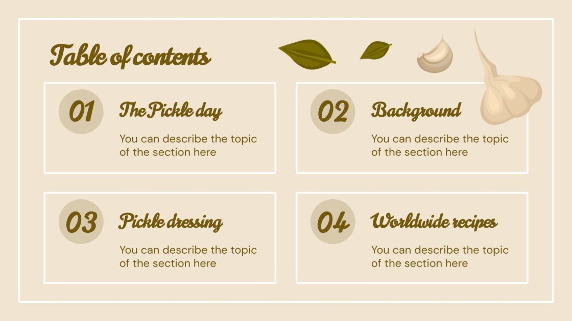 Let's Celebrate National Pickle Day! | Google Slides & PPT