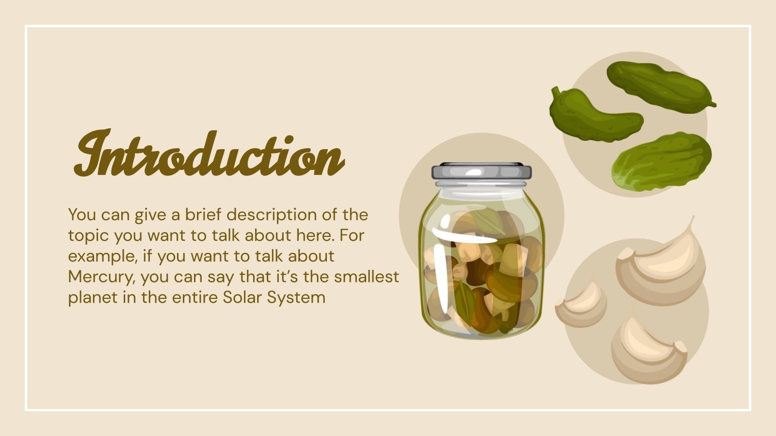 Let's Celebrate National Pickle Day! | Google Slides & PPT