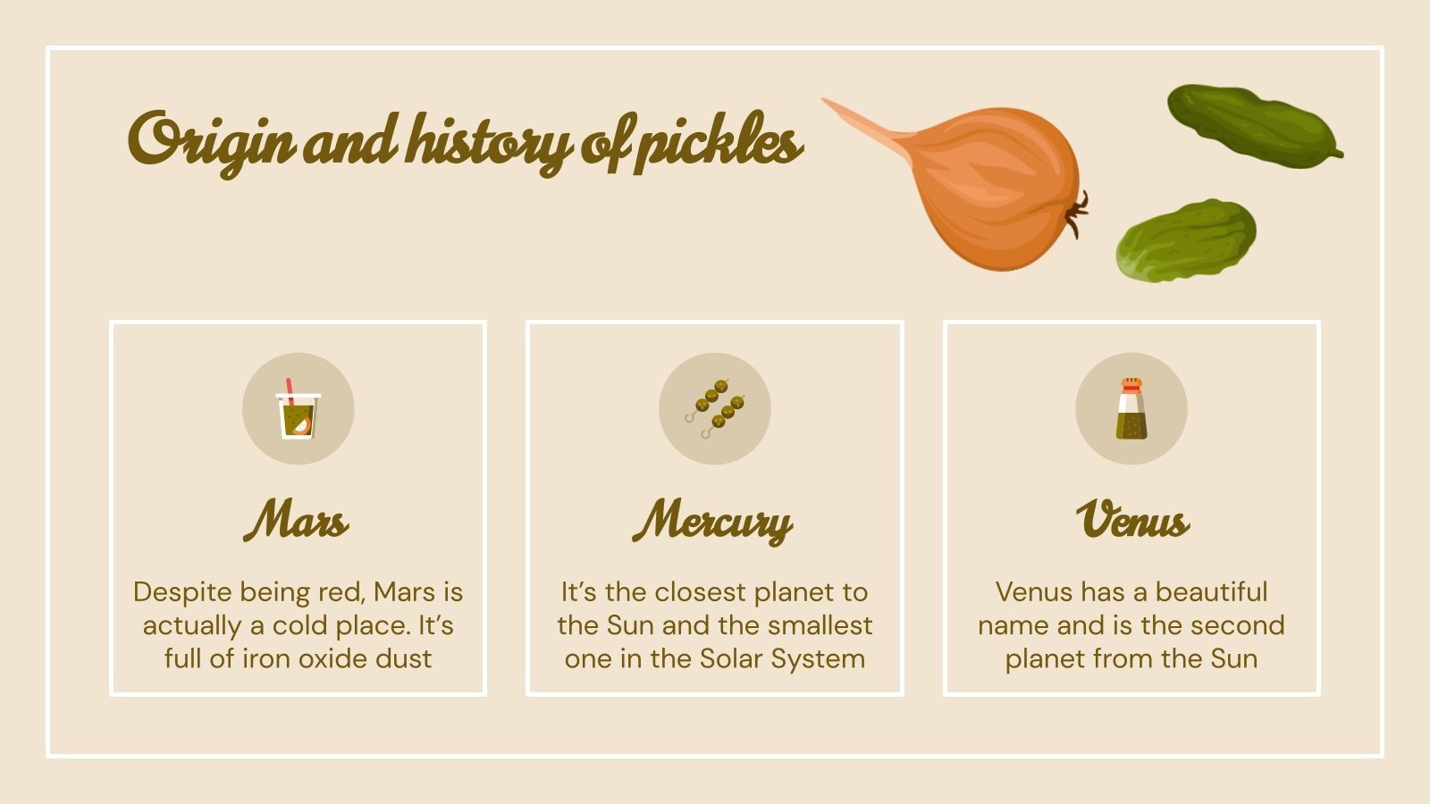 Let's Celebrate National Pickle Day! | Google Slides & PPT