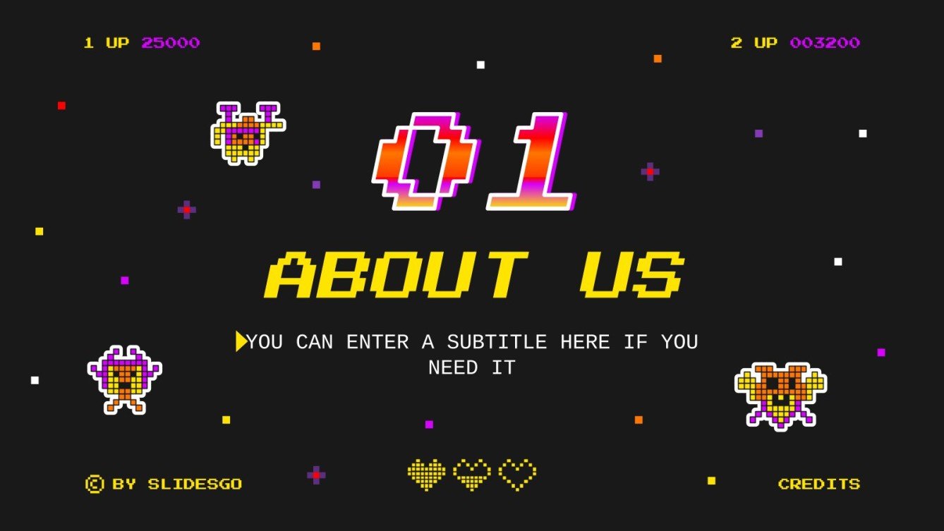 Basic Template: Retro Arcade Theme for Marketing