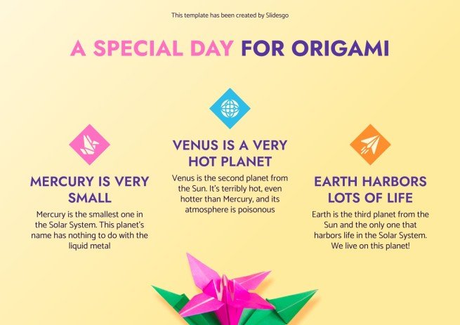 Celebrate World Origami Day - Printable Origami Flowers