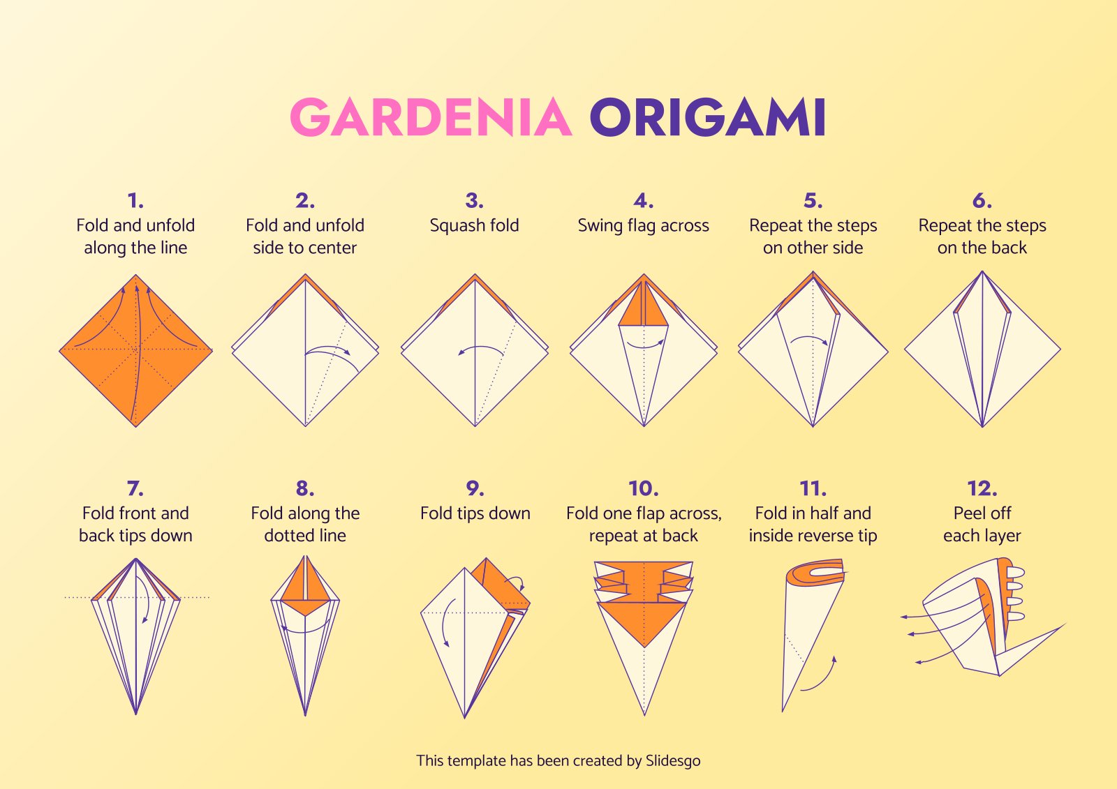 Celebrate World Origami Day - Printable Origami Flowers