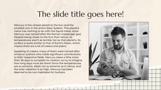 Vintage Paper Newsletter | Google Slides & PPT
