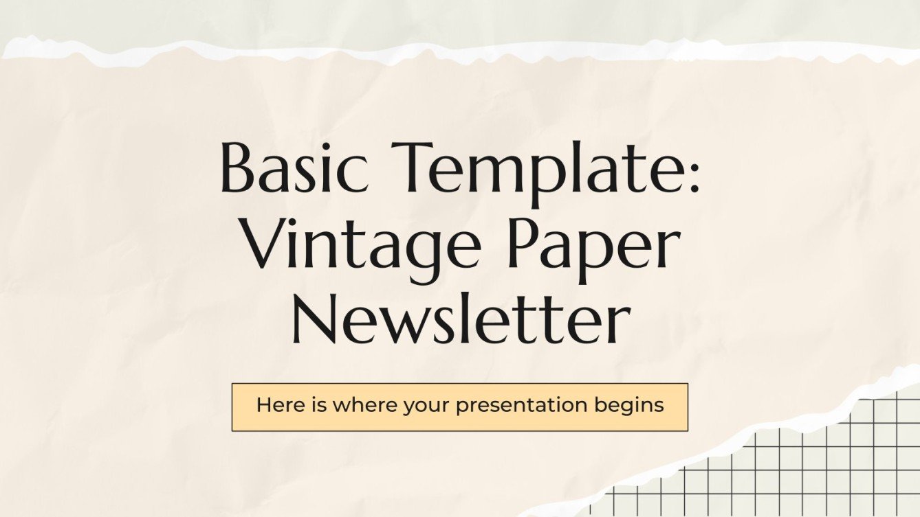Basic templates for Google Slides & PowerPoint
