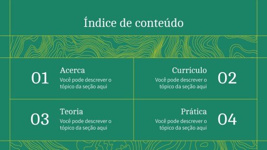 Linear Style Topography University Practical Lesson