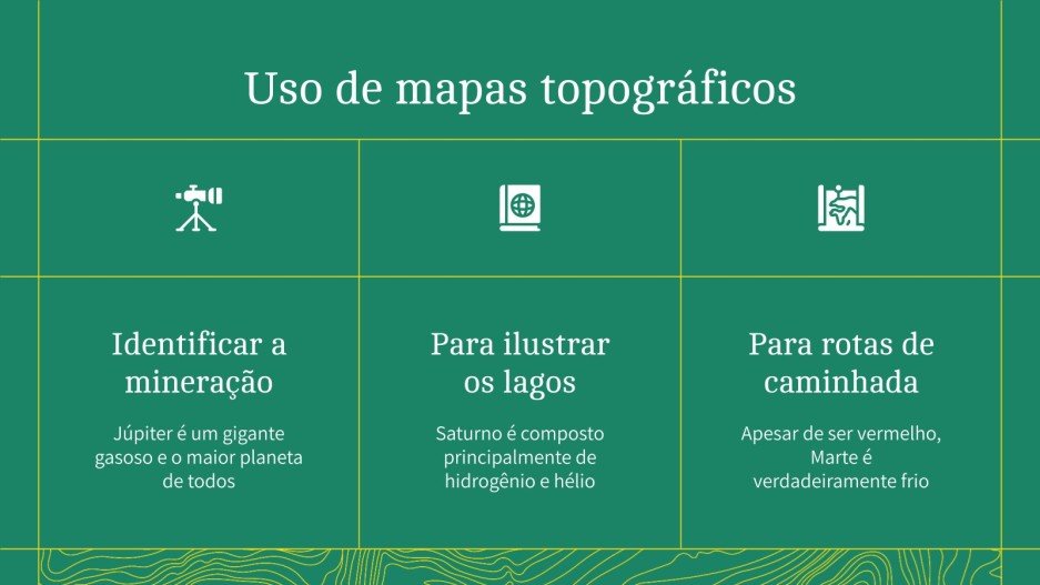 Linear Style Topography University Practical Lesson
