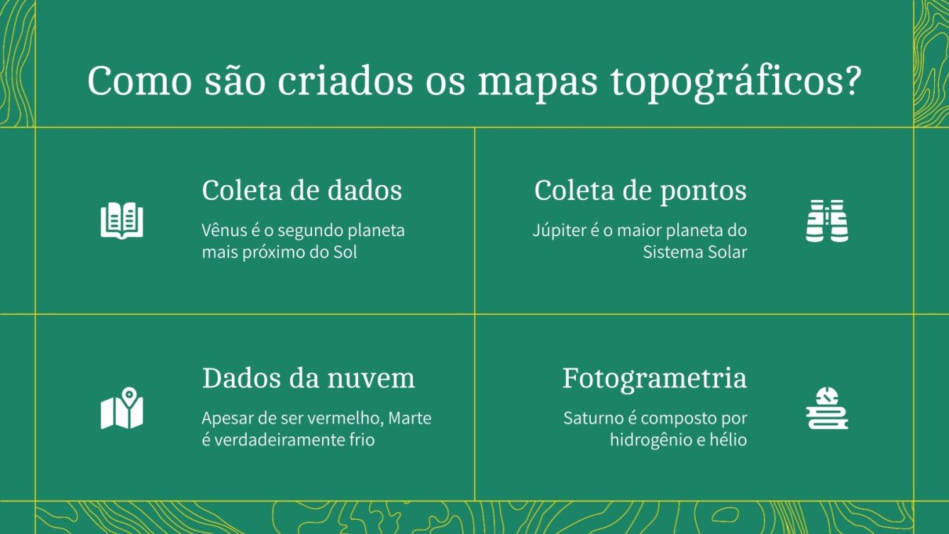 Linear Style Topography University Practical Lesson