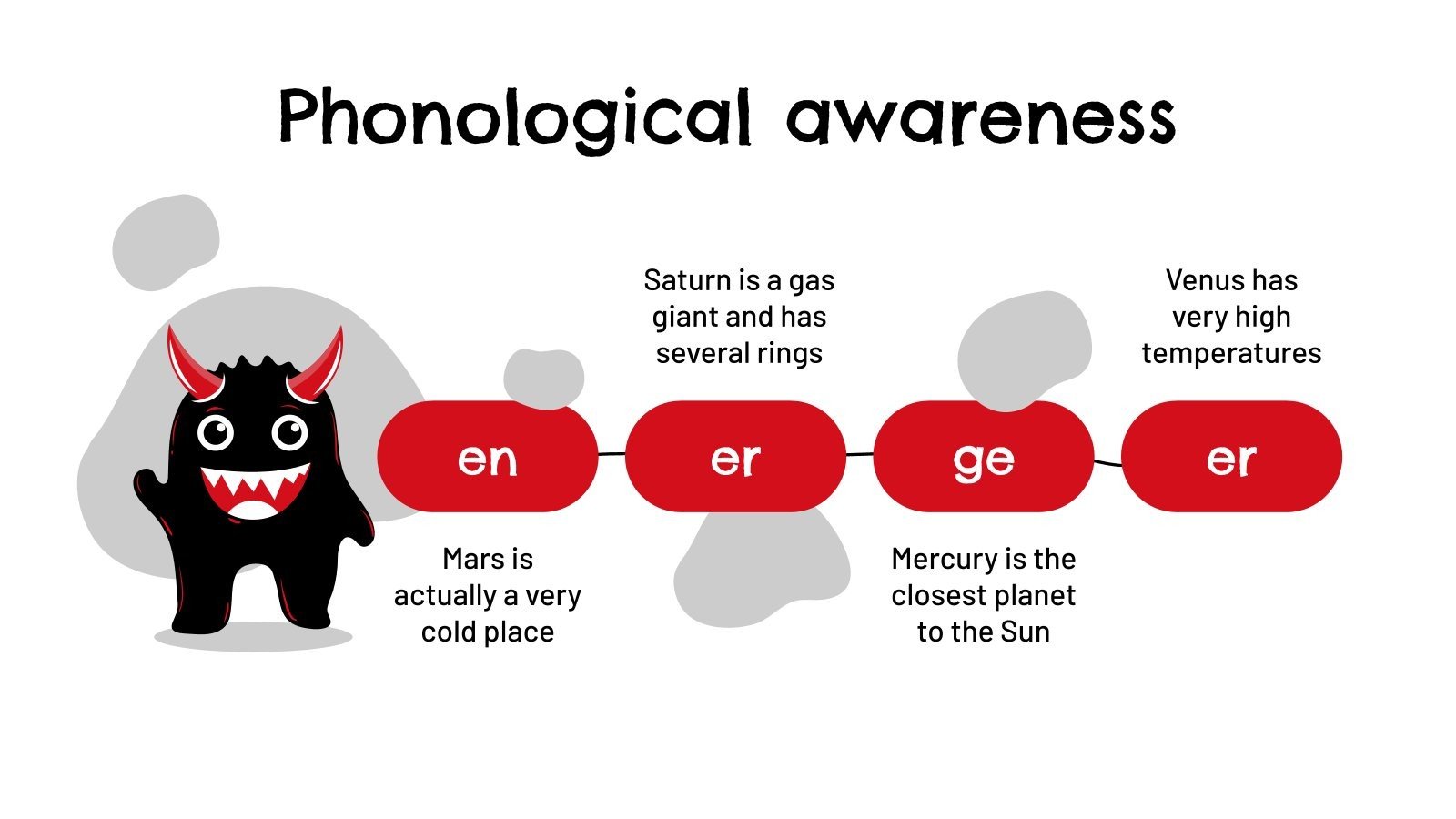 Rhyming, Syllables & Alliteration Infographics | Google Slides