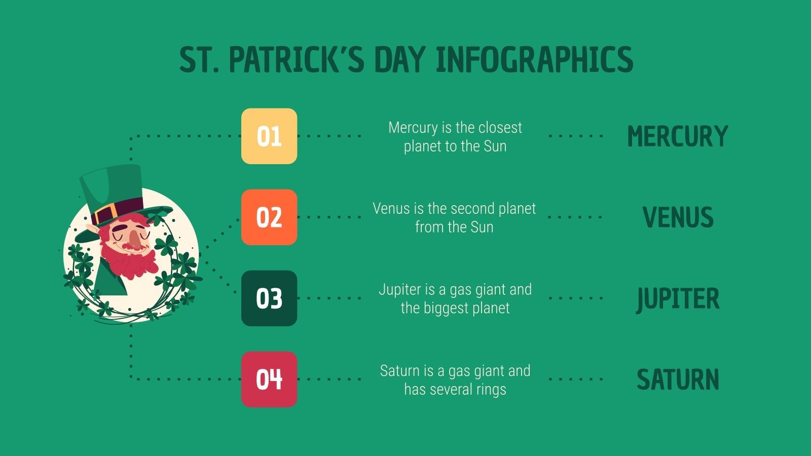 Saint Patrick's Day Infographics | Google Slides & PowerPoint