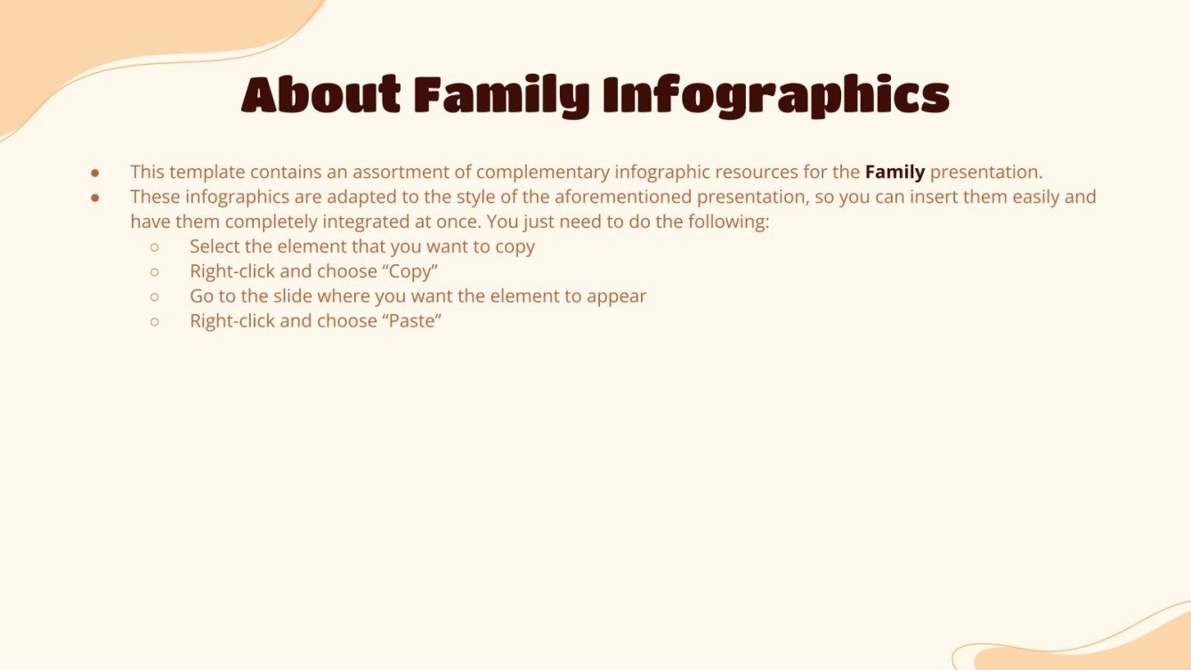 Family Infographics | Google Slides and PowerPoint template