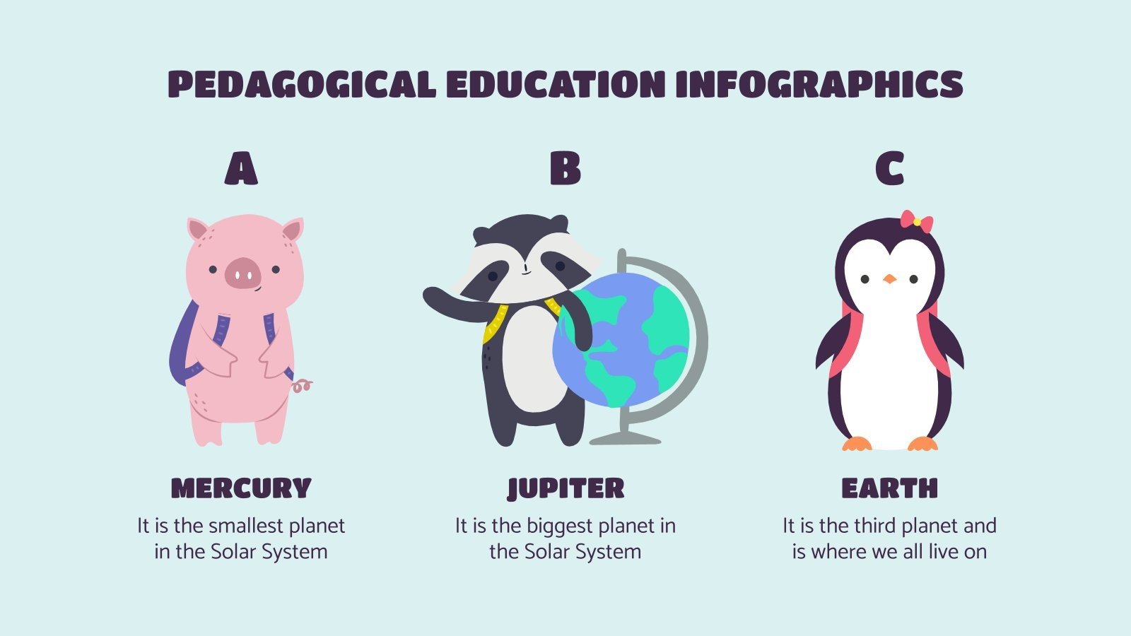 Pedagogical Education Infographics | Google Slides & PPT