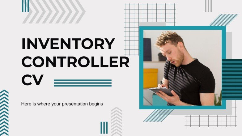 Inventory Controller CV | Google Slides & PPT
