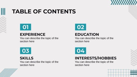 Inventory Controller CV | Google Slides & PPT