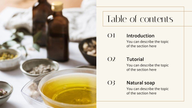 Handmade Soap Tutorial | Google Slides & PowerPoint