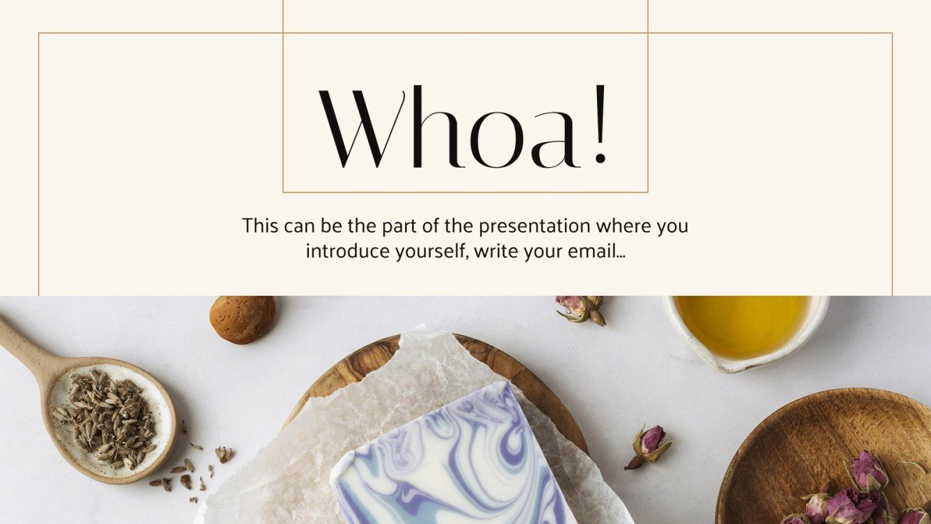 Handmade Soap Tutorial | Google Slides & PowerPoint