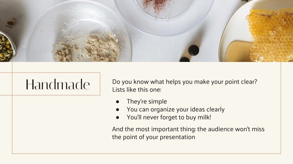 Handmade Soap Tutorial | Google Slides & PowerPoint