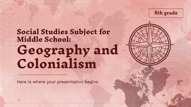 Geography and Colonialism for 8th grade | Google Slides & PPT