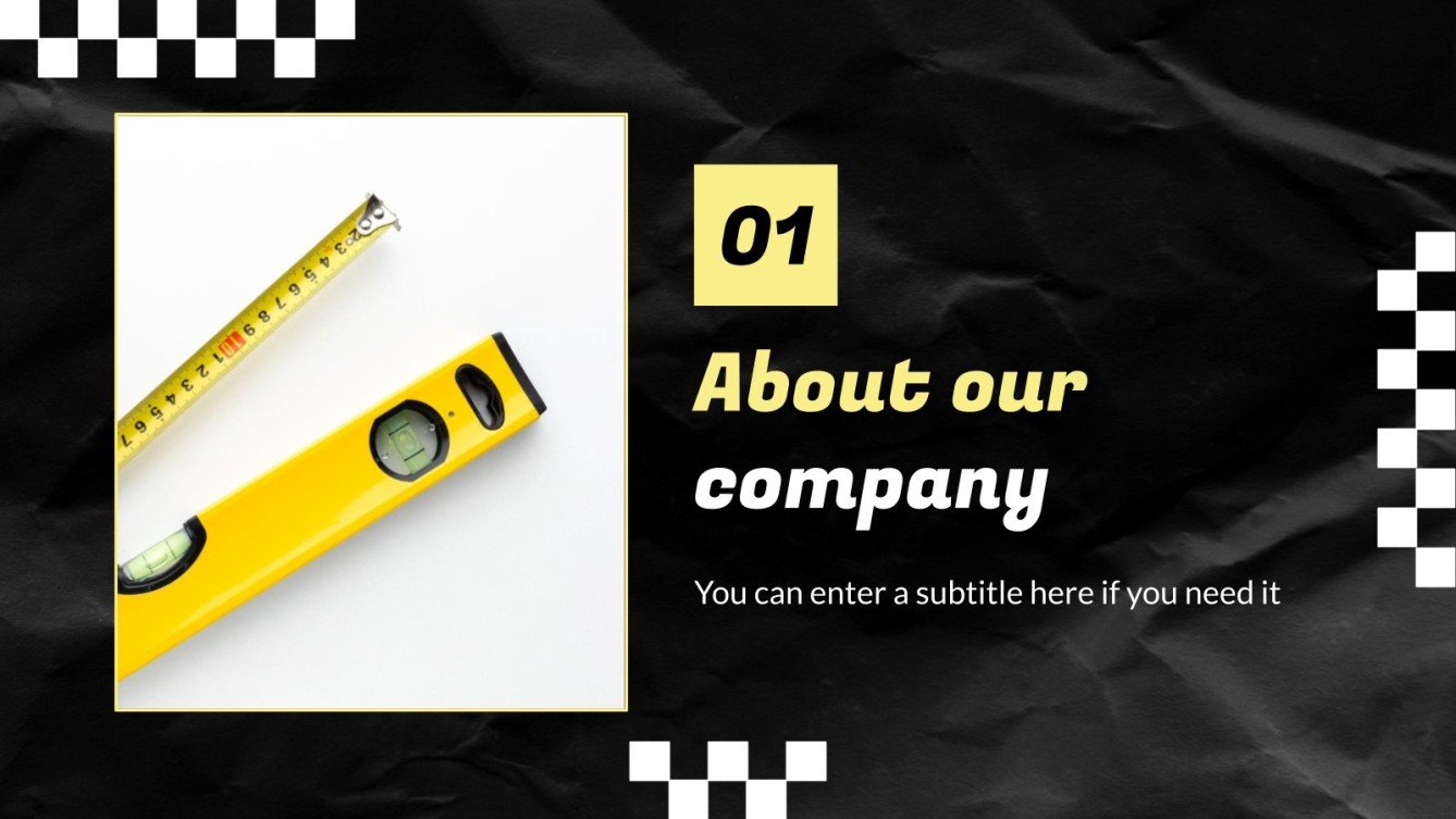 Hardware Store Supplier Company Profile | Google Slides and PPT