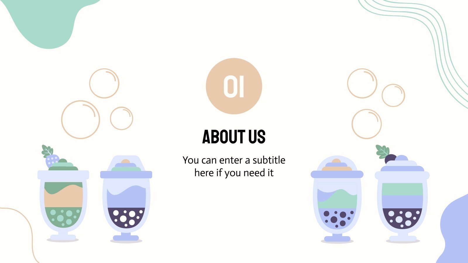 Bubble Tea Shop Marketing Plan | Google Slides & PowerPoint