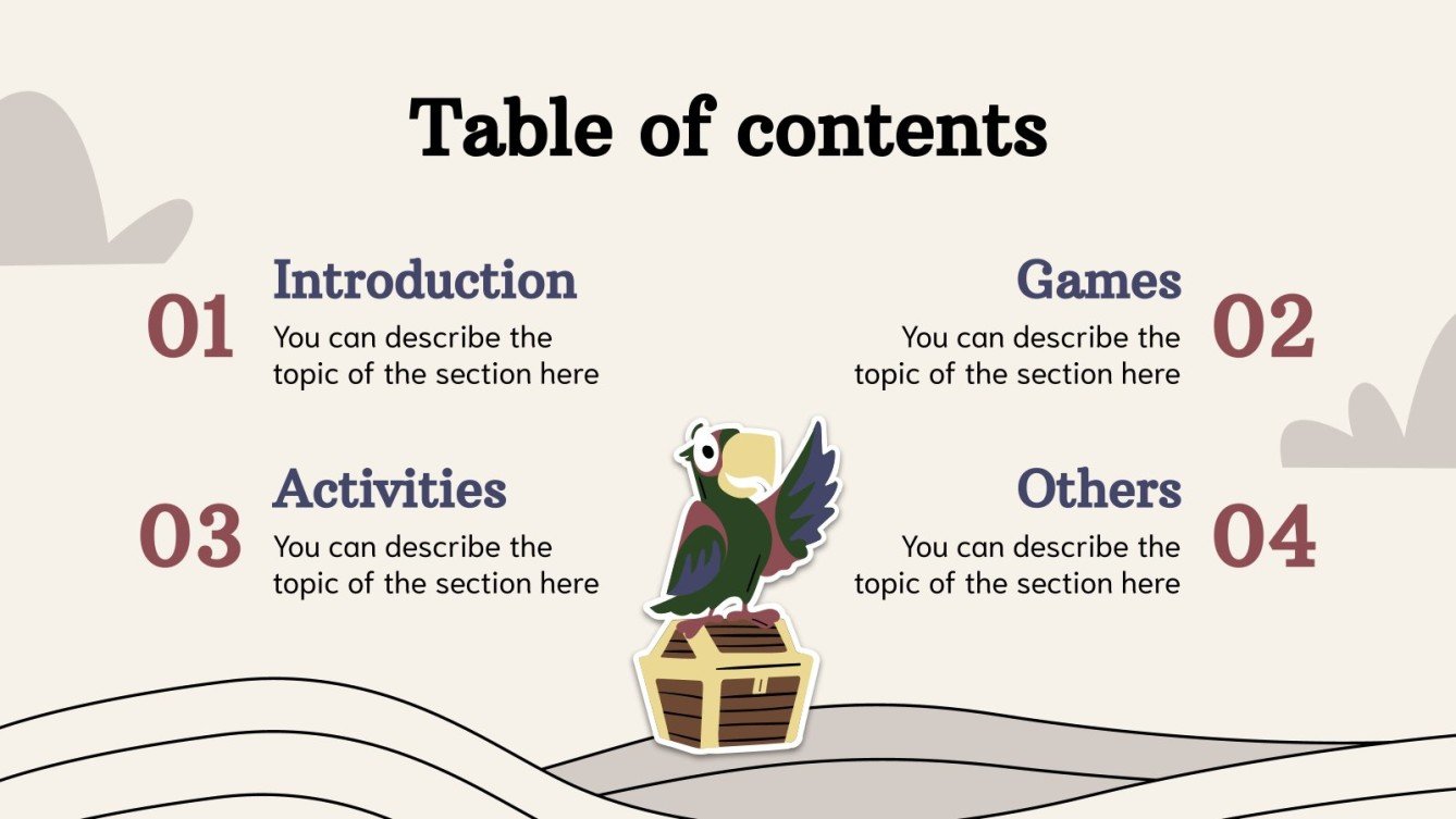 Pirate Treasure Activities for Pre-K | Google Slides & PPT