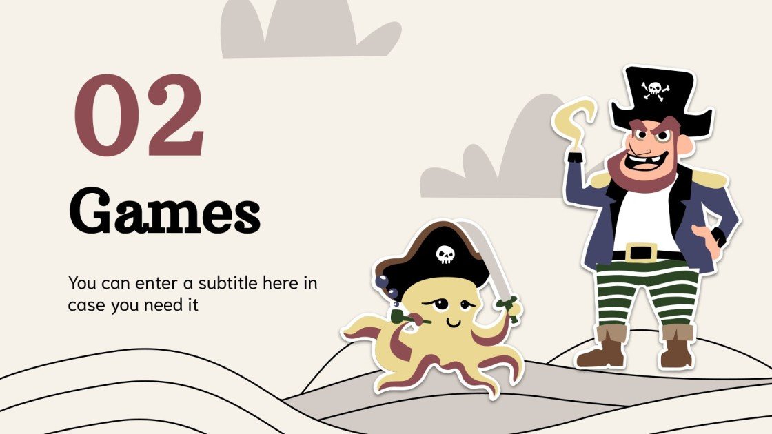 Pirate Treasure Activities for Pre-K | Google Slides & PPT