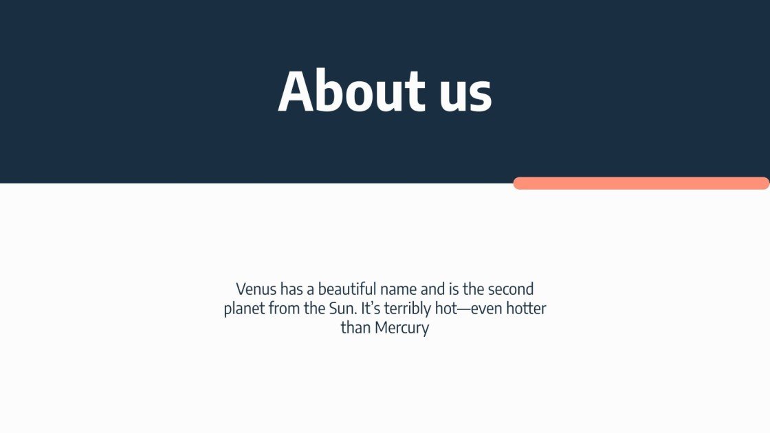 Modern Annual Report Google Slides & PowerPoint template