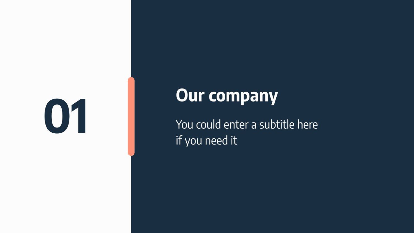 Modern Annual Report Google Slides & PowerPoint template