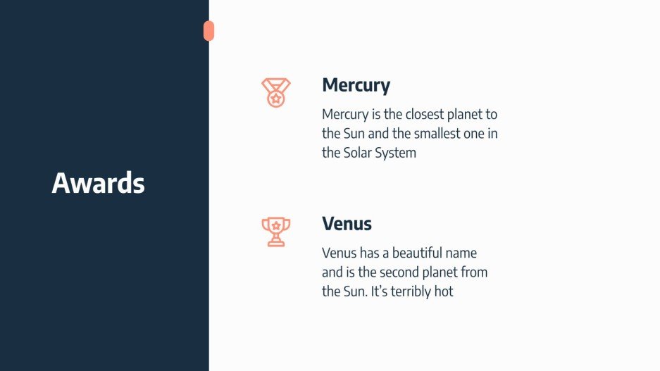 Modern Annual Report Google Slides & PowerPoint template