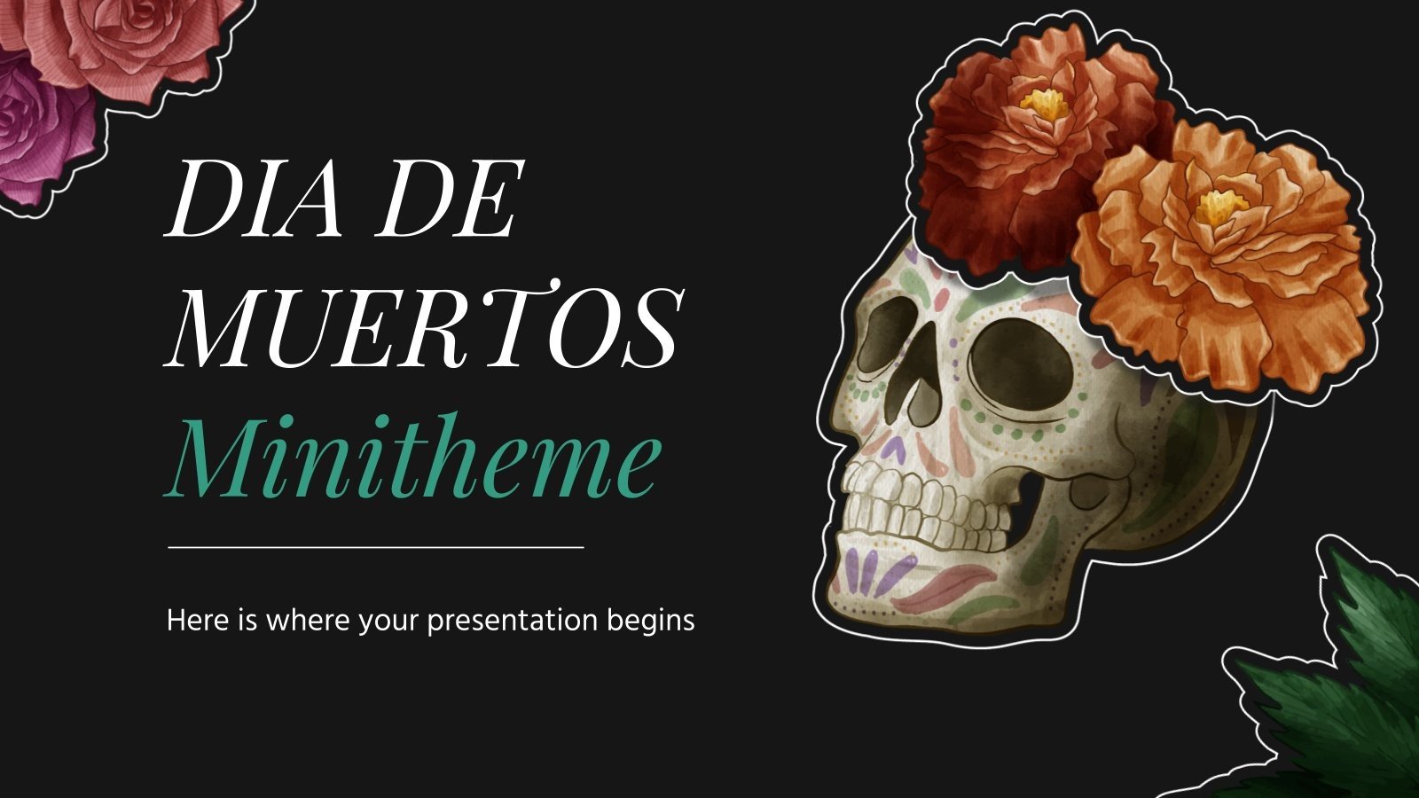 Free Día de Muertos Google Slides themes and PPT templates