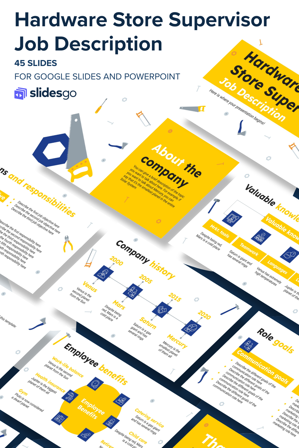 Hardware Store Supervisor Job Description