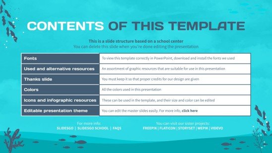 Diving School | Google Slides & PowerPoint