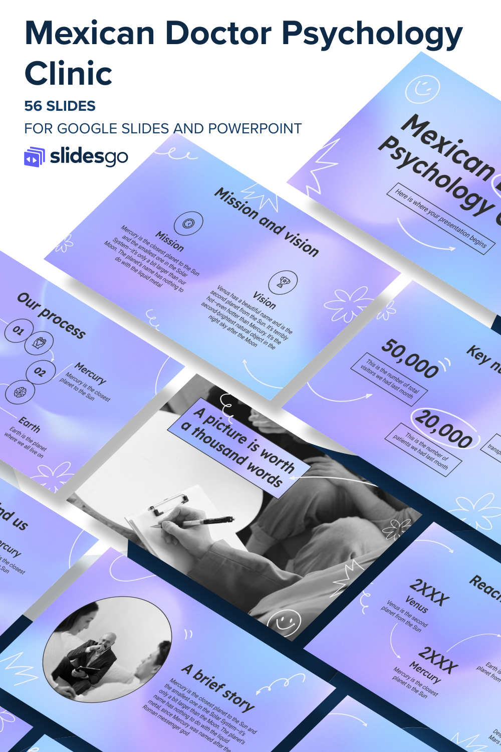 Mexican Doctor Psychology Clinic | Google Slides & PPT