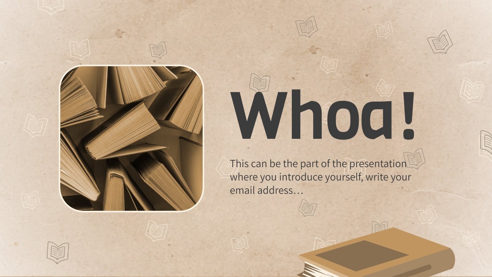 Vintage Paper Style for Middle School Literature Lesson