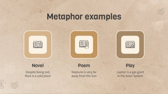 Vintage Paper Style for Middle School Literature Lesson