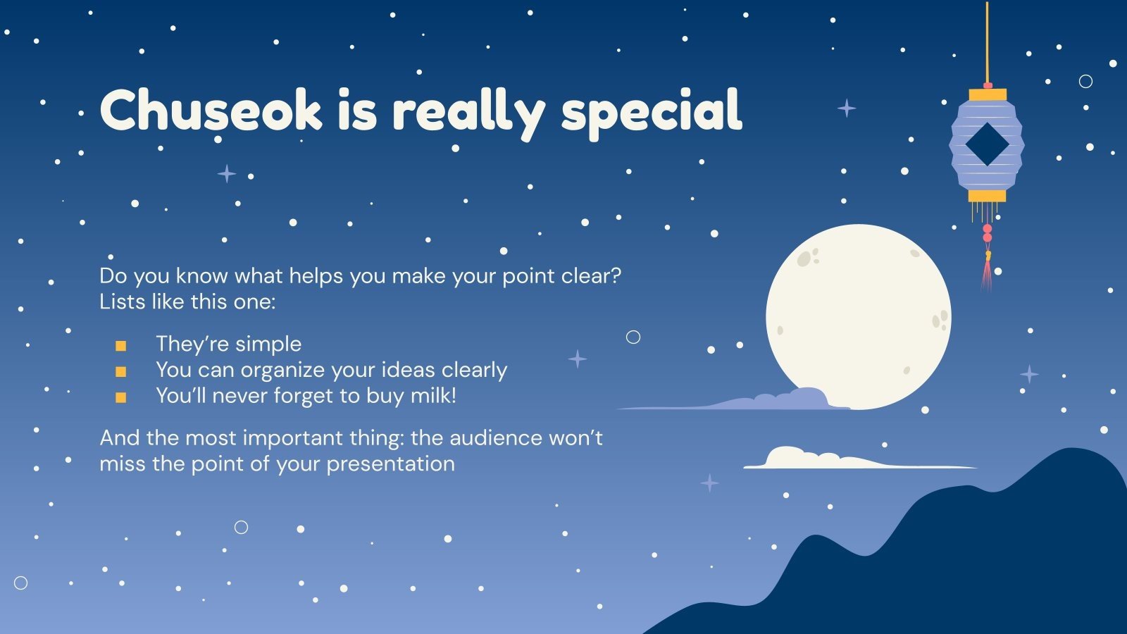 Festival de la cosecha en Corea: Chuseok | Google Slides & PPT