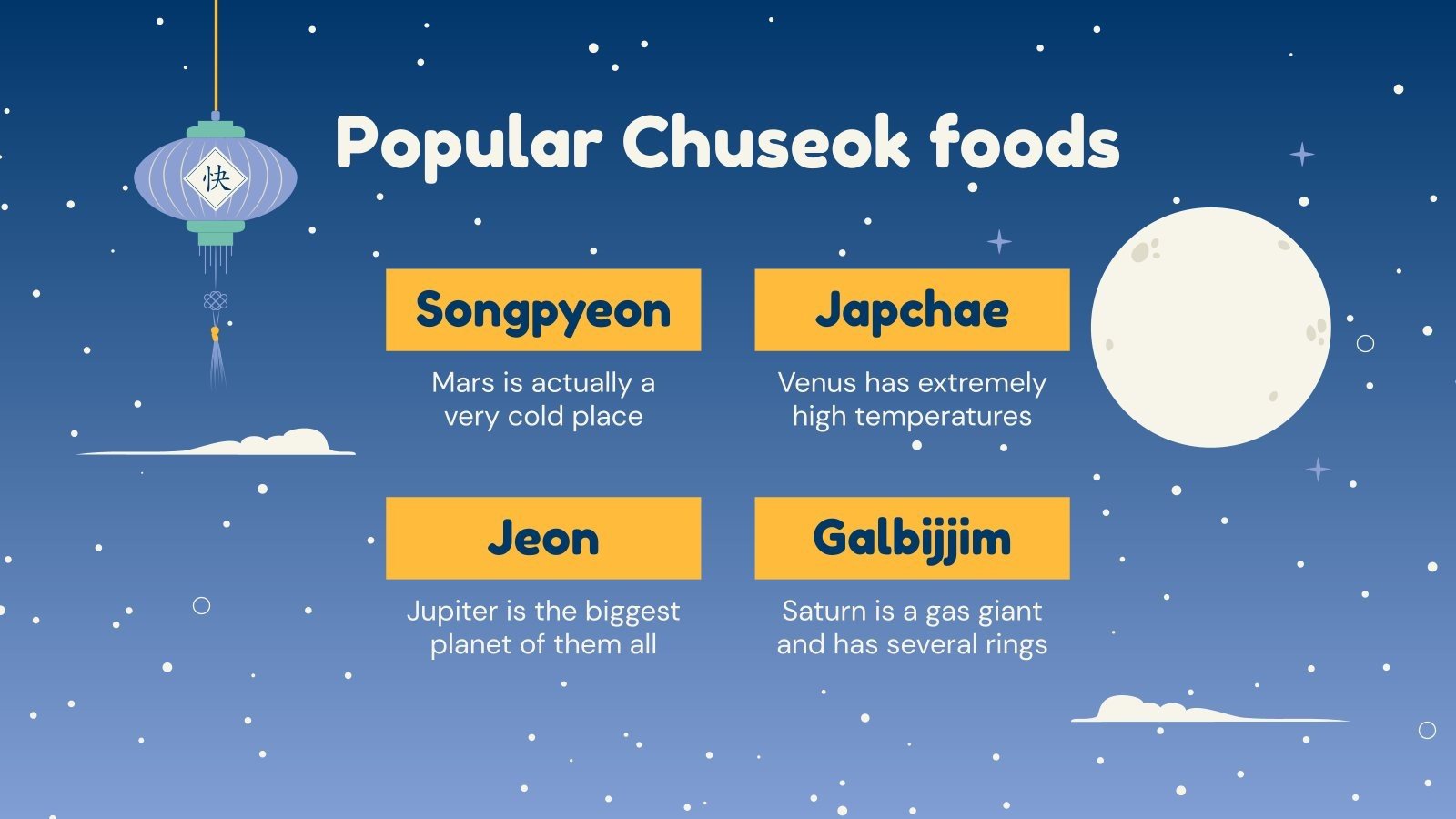 Festival de la cosecha en Corea: Chuseok | Google Slides & PPT